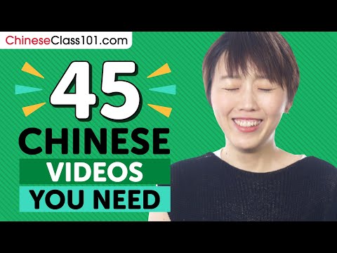 Learn Chinese: 45 Beginner Chinese Videos You Must Watch
