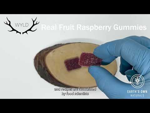 Wyld - Real Fruit Raspberry Gummies