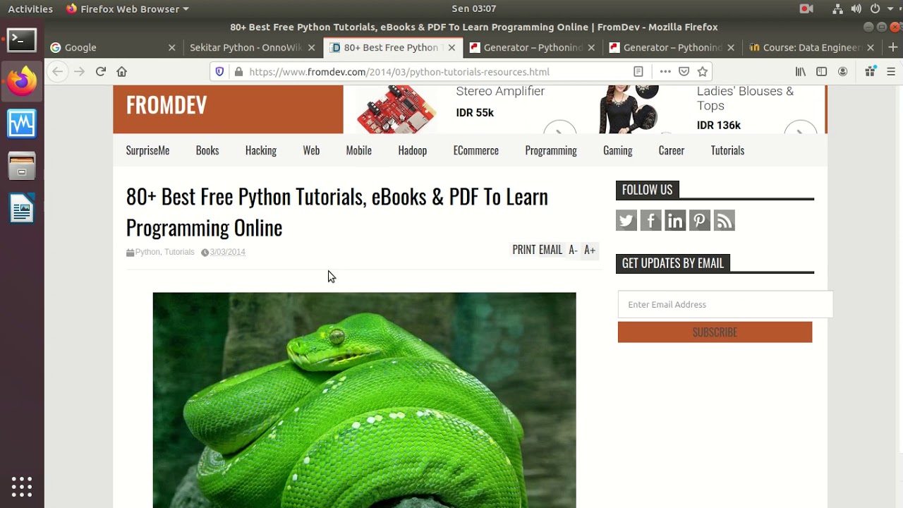 20200120 situs belajar python untuk pemula