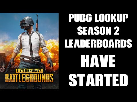 PUBG Lookup FREE Leaderboard Season 2 HAS STARTED! (New Scoring System)