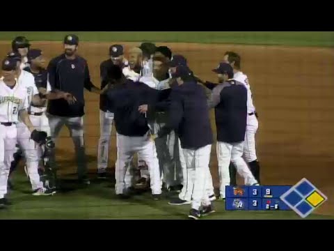 Josh Naylor walks off