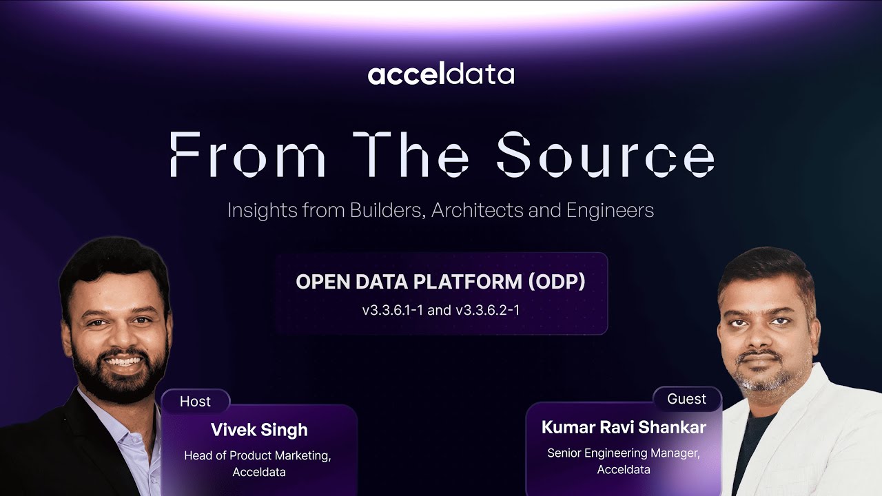 Acceldata ODP 3.3.6.1-1 & 3.3.6.2-1 Release Highlights | From The Source