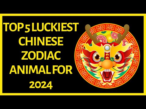 Top 5 Luckiest Zodiac Animal Signs in 2024 By Chinese Horoscope