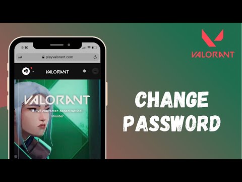 How to Change Valorant Account Password | Riot Games