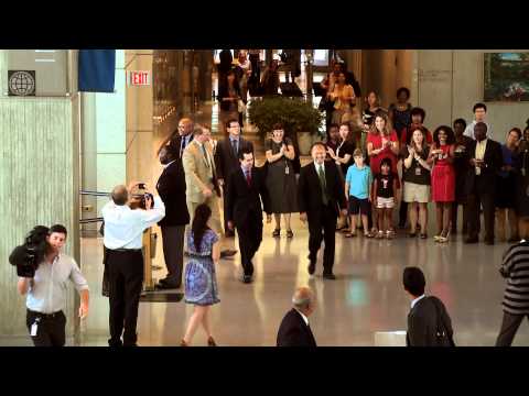 Jim Yong Kim begins his term as the 12th President of the World Bank Group