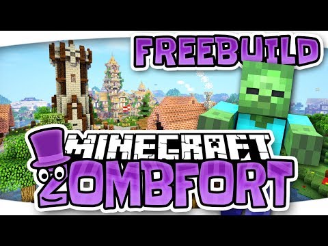 ZOMBFORT - Minecraft 1.20 Freebuild Server ► Servervorstellung & Trailer
