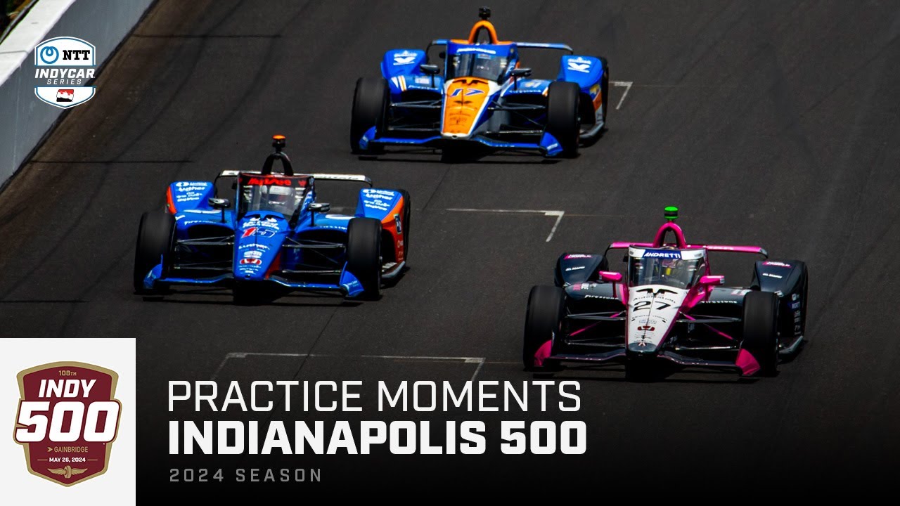 Top moments from Practice 8 for 2024 Indianapolis 500 | Extended Highlights | INDYCAR