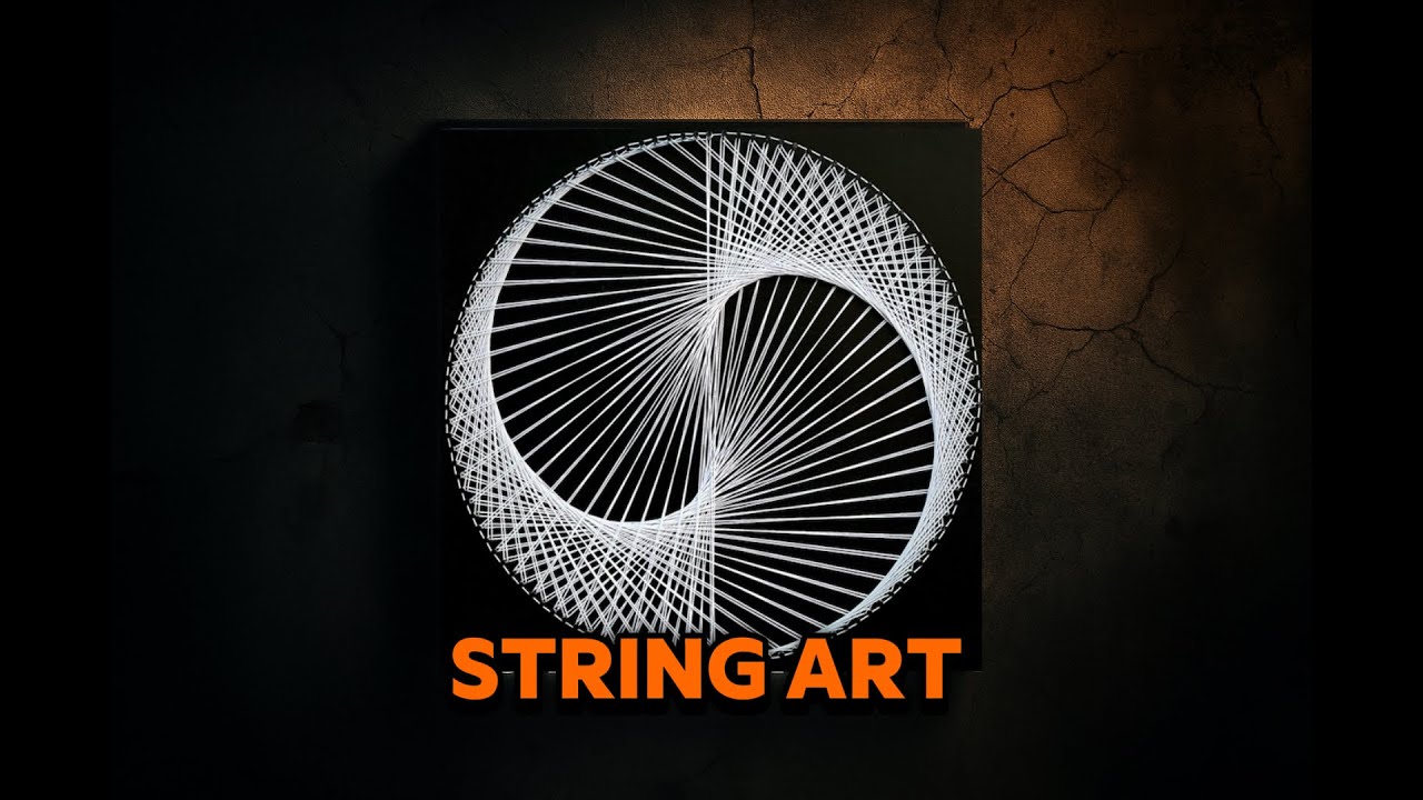 DIY String art / Easy wall art tutorial