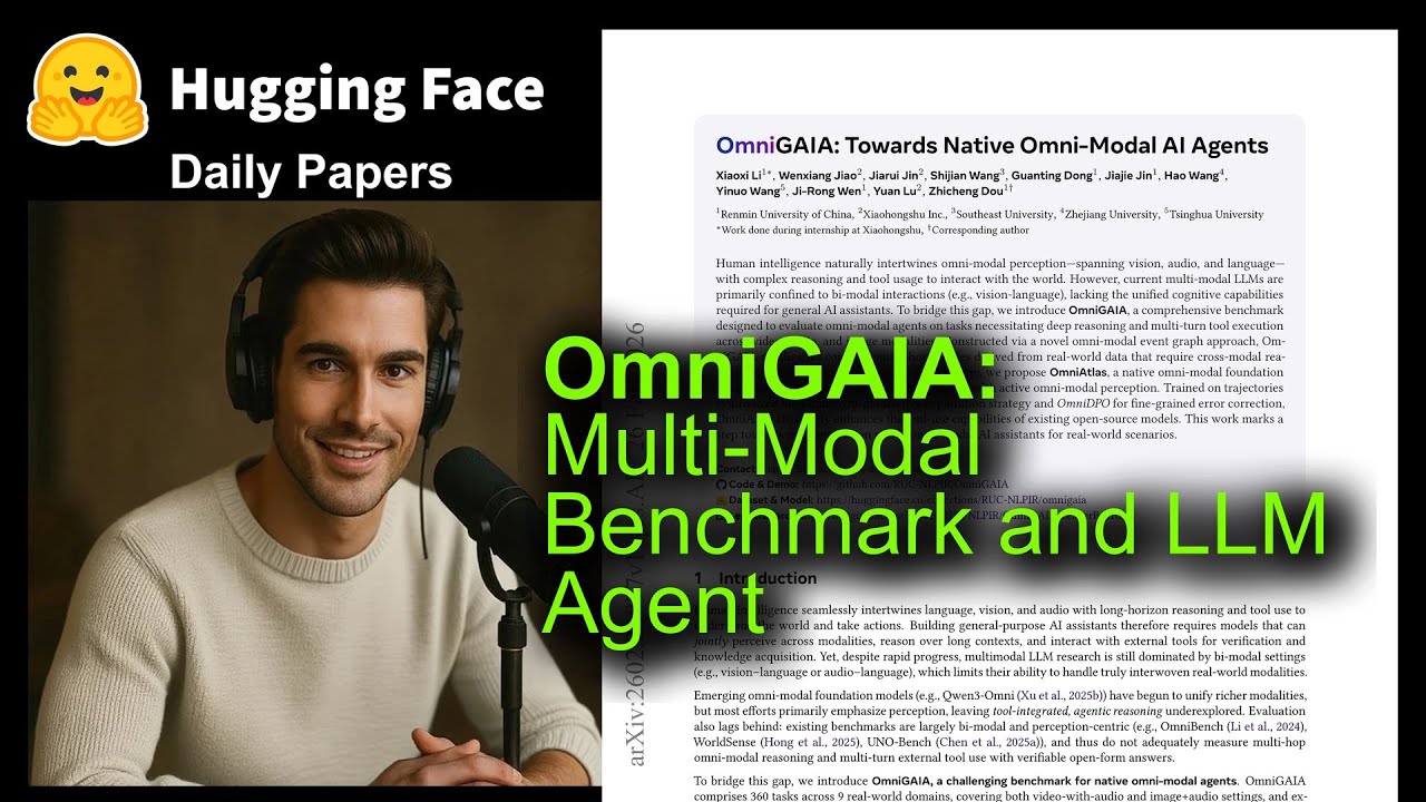 OmniGAIA: Multi-Modal Benchmark and LLM Agent