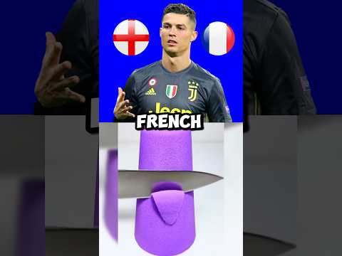 Footballers Play English Or French ⚽️ #football