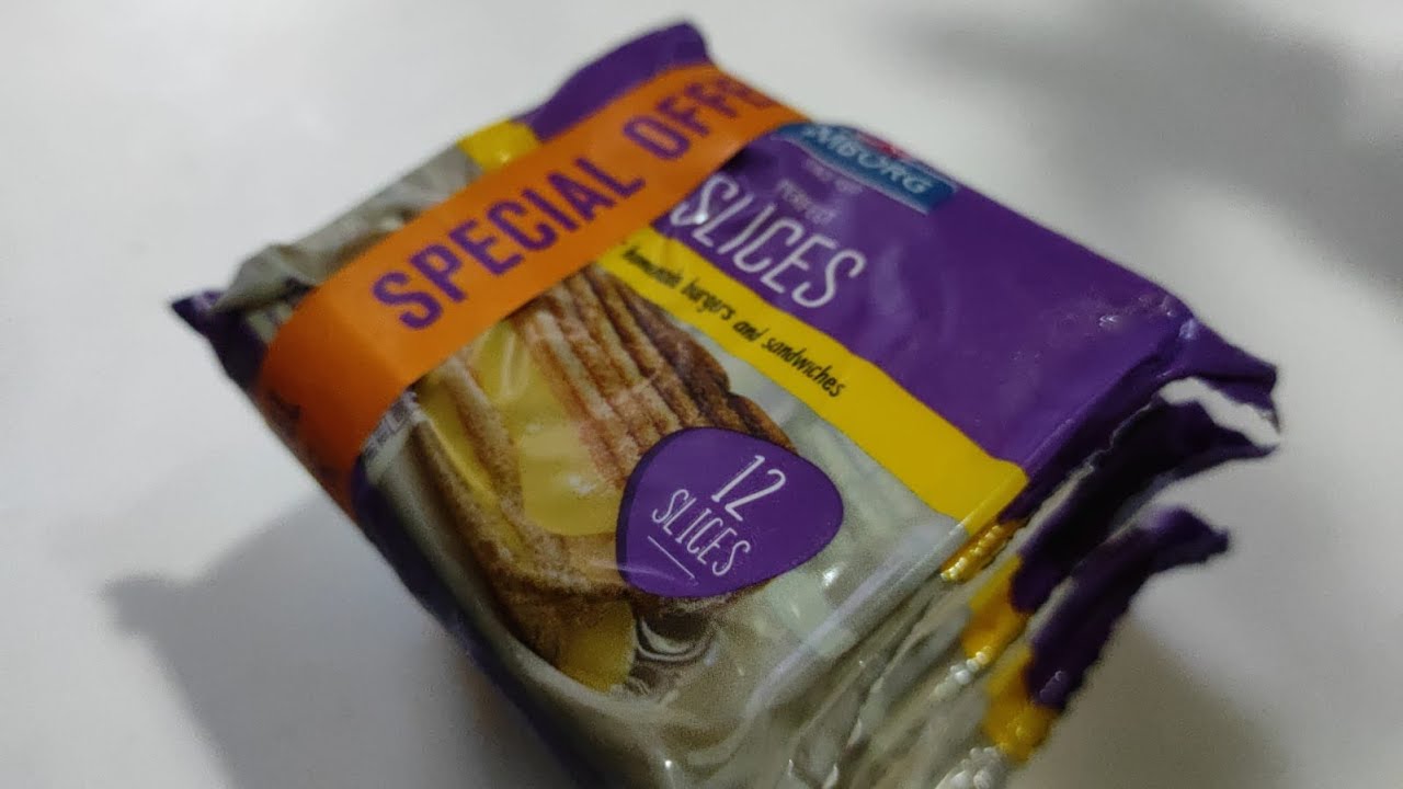 Unwrapping Emborg Cheese Slices
