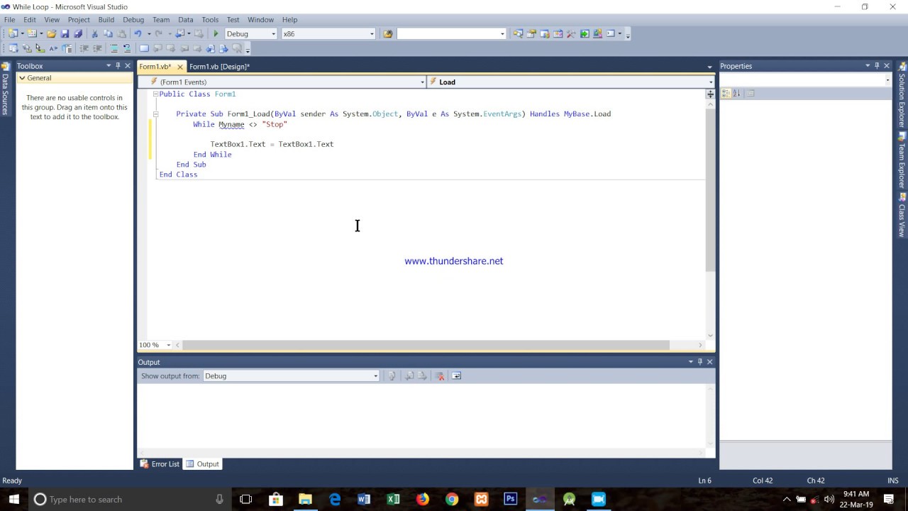 HOW TO USE THE WHILE LOOP IN VB.NET