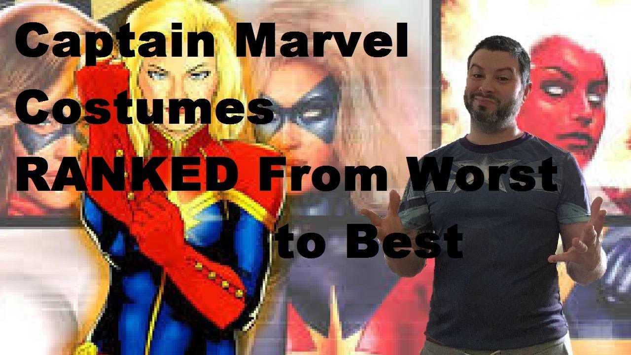 Captain Marvel  Costumes  RANKED From Worst to Best