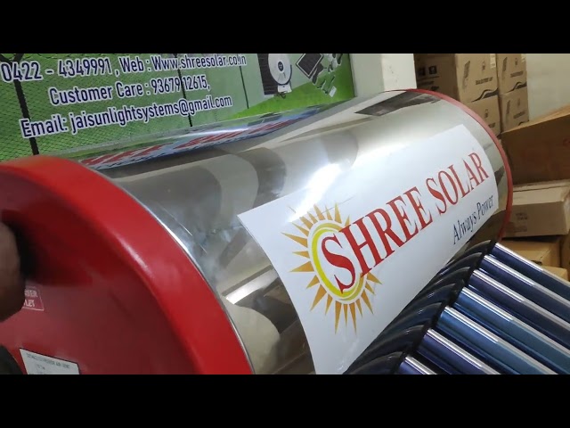 Solar Water Heaters - Solar Water Heater 200 LPD FPC Model Trader ...