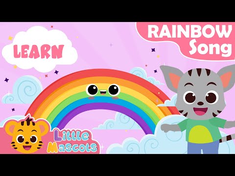 Colors Of The Rainbow | Little Mascots | Nursery Rhymes | Kids Songs