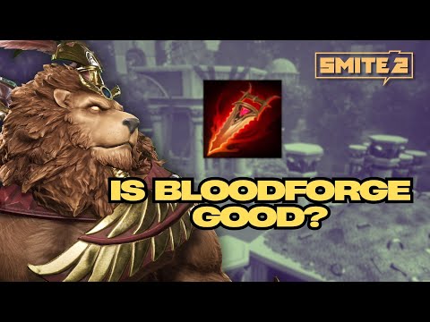IS BLOODFORGE GOOD? SMITE 2 - ANHUR