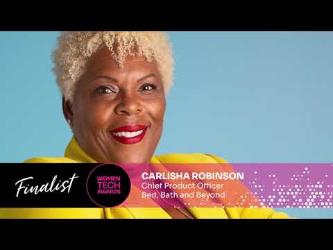 Carlisha Robinson Chief Product Officer and women in tech at the Women Tech Awards
