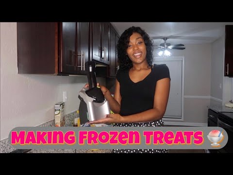I Made Frozen Treats At Home With A Yonanas Machine π§π| Courtney's Kitchenπ©πΎβπ³| EverythingCourtney|