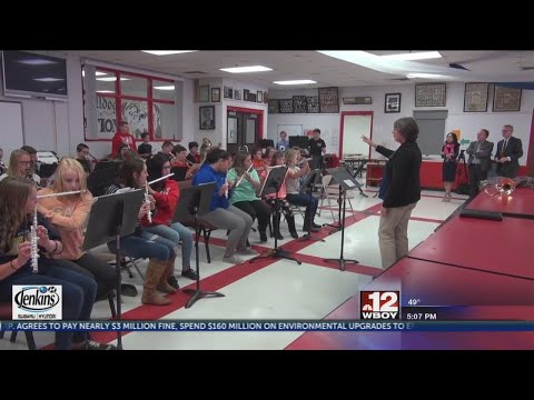 All 55 counties received grant funding for music education programs