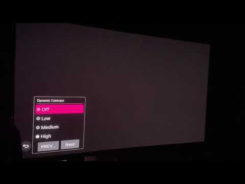 LG AU810PB- HDR Dynamic Contrast function