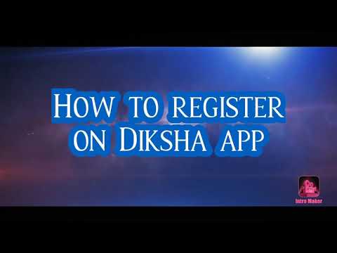 How to register on Diksha portal through App