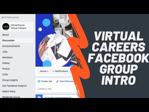Work From Home - Virtual Careers Facebook Group
