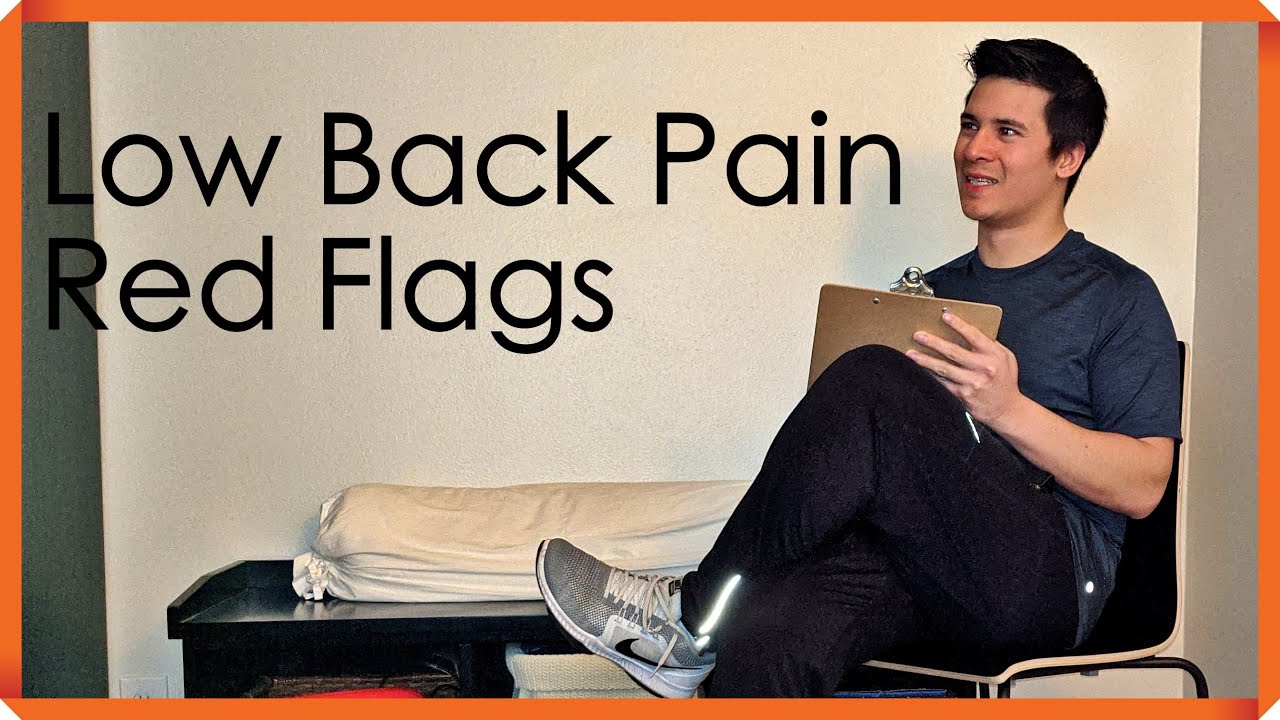 Red Flags for Low Back Pain