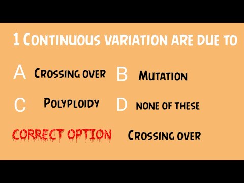 Mcqs on Mutation|| Genetics and Evolution|| Mutation|| QUIZ CENTRE|| PART NO 02