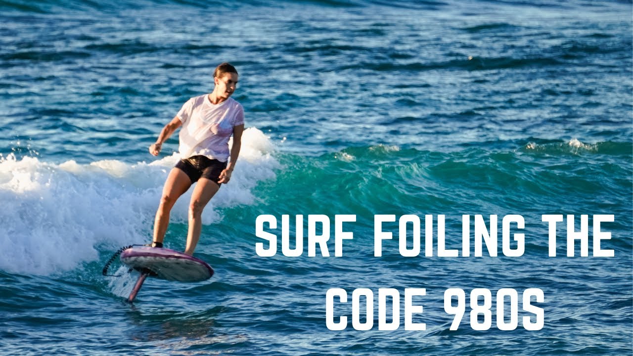 krustykott | Surf foiling the Code 980S