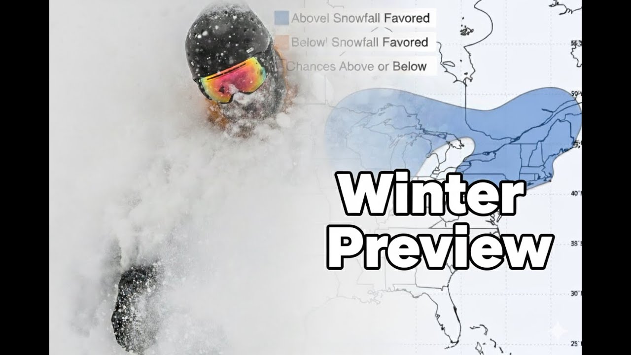 Winter Forecast 2025-2026, Snow & Temperature Outlook