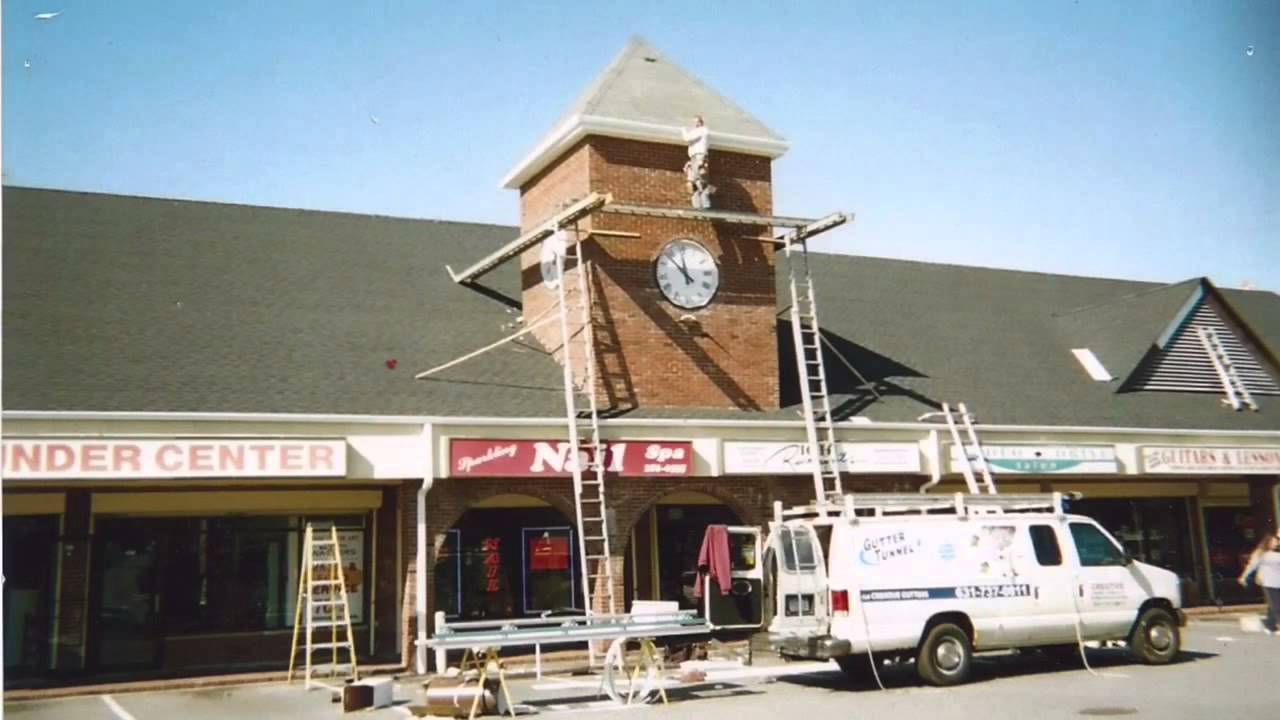 Creative seamless gutters