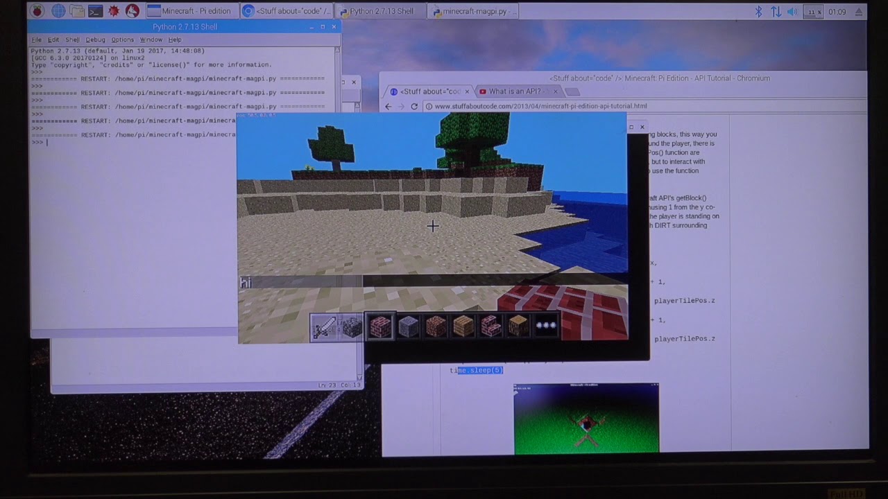 Python Coding and Minecraft