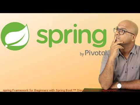 spring Framework for Beginners with Spring Boot coupon - udemy discount