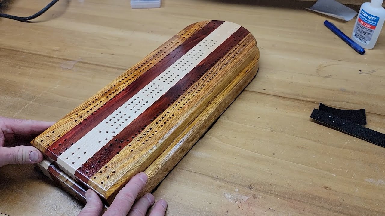 How To Make Cribbage Boards Step By Step Using The Rockler Cribbage Board Templates