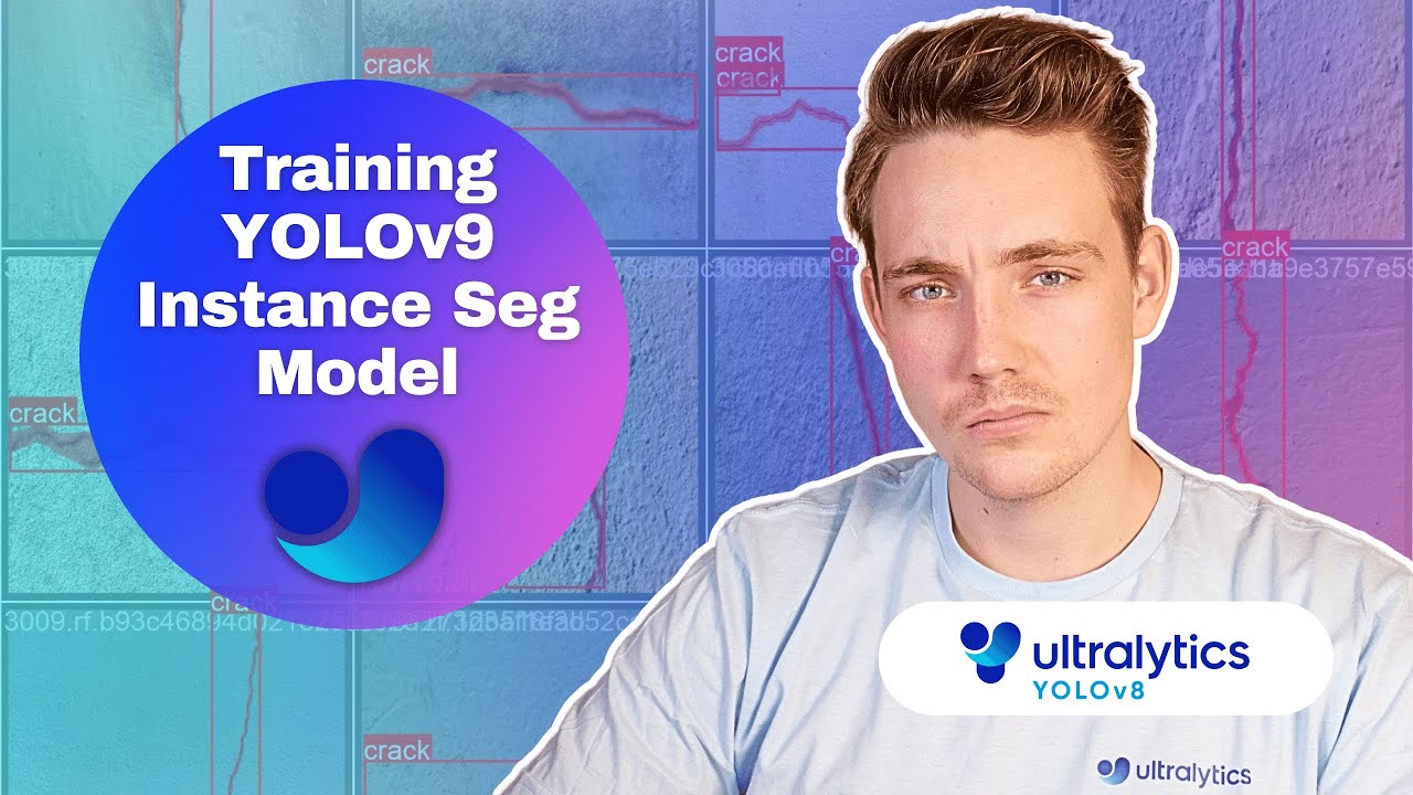 YOLOv9 Object Segmentation using Ultralytics | Crack Segmentation Dataset | Episode 56