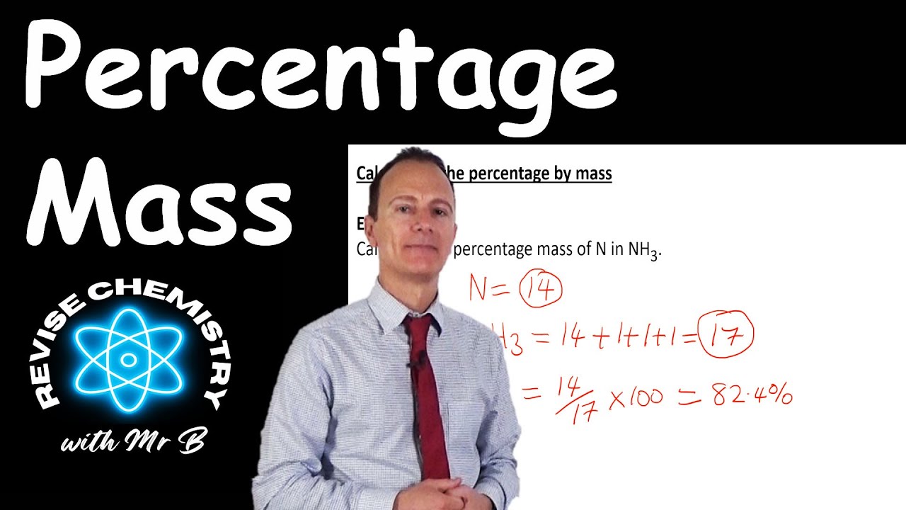 How to calculate the PERCENTAGE BY MASS. GCSE Chemistry