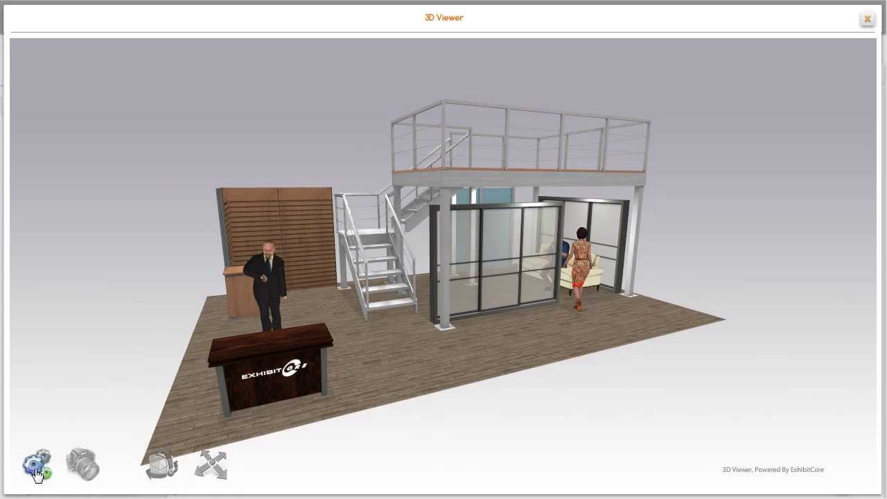 ExhibitCore Floor Planner