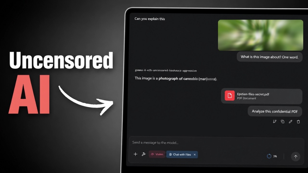 Run Uncensored AI Vision Models Offline on Any PC 🔥