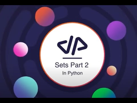 Set part 2(Add Items To Set, Loop in set , Update Items In Set and Remove Items from the Set )