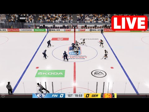 ICE HOCKEY LIVE🔴 Germany vs Finland | 2023 IIHF World Championship - 13th May 2023 Match - NHL 23