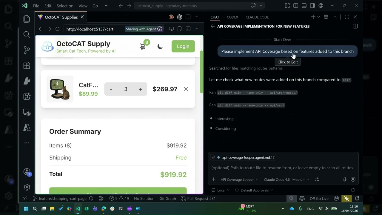 Managing your Tests with GitHub Agents