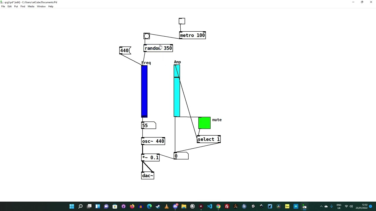 Pure Data - Random Bass