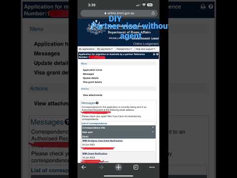 Partner visa 820/801 without Agent /Save $2,000