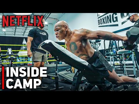 Mike Tyson’s INTENSE Final Training Day Before Jake Paul Fight – Netflix UNCUT!