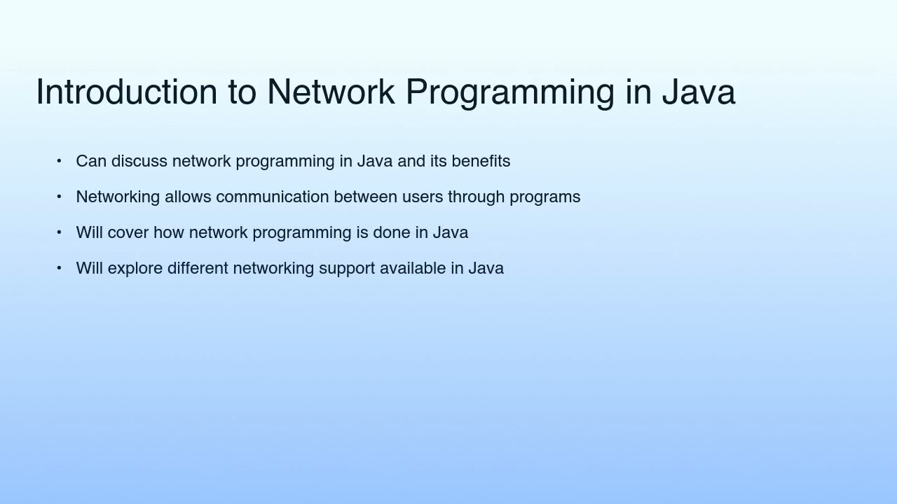 Introduction to Network Programming in Java | Lecture 48: Networking with Java
