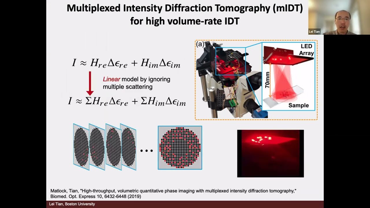 Computational Imaging: Improving Optics with Algorithms for Biomedical Microscopy and Neural Imaging