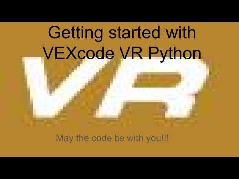Getting Started with VEXcode VR Python