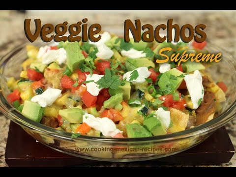 Veggie Nacho Supreme | Delicious Mexican Appetizer by Rockin Robin