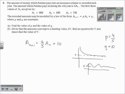 C2 Sequences & Series 1 Q6b