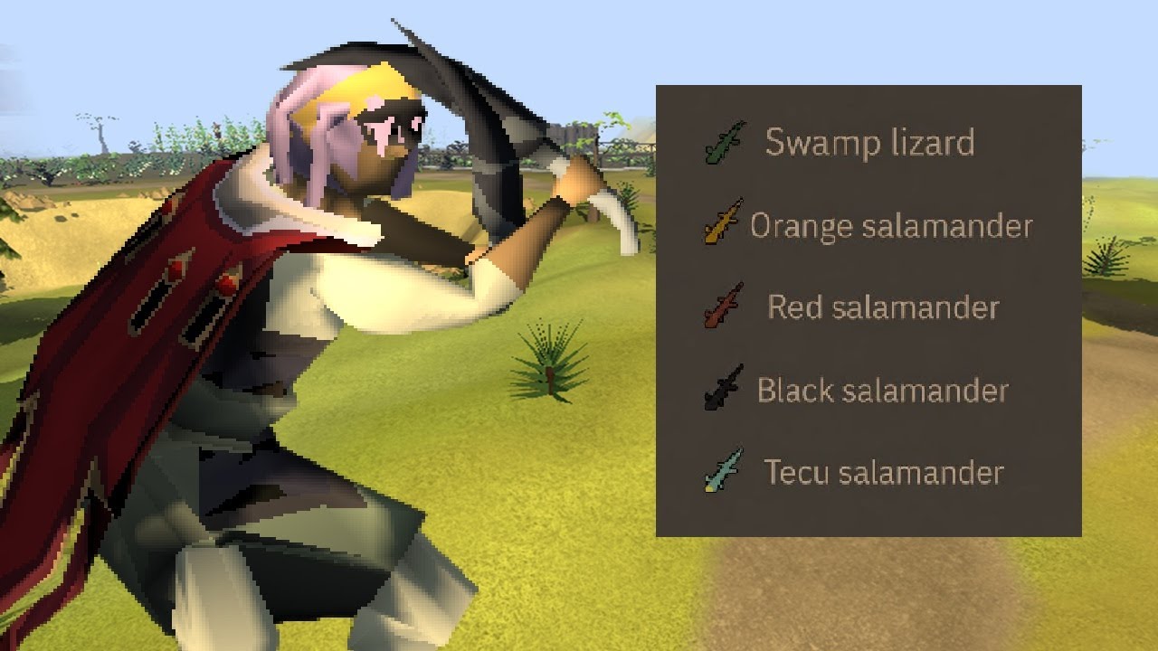 Salamander Hunting Guide OSRS